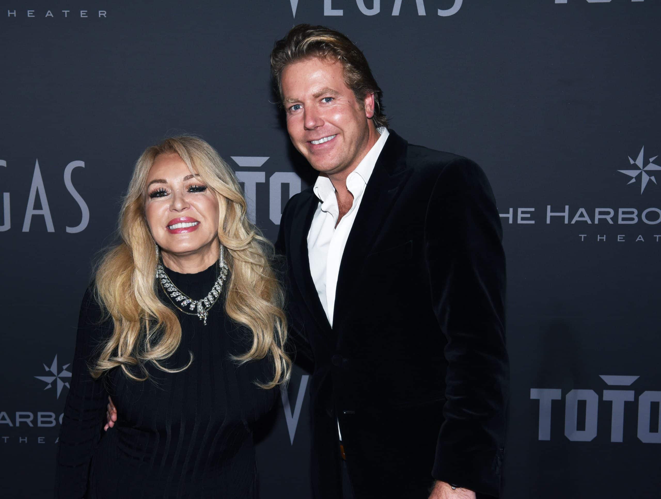 Patricia Paay en Robbert Hinfelaar na acht jaar uit elkaar