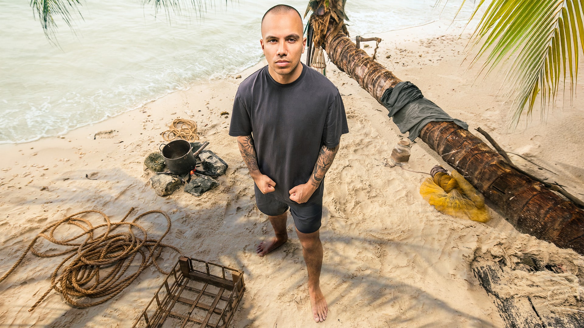 Kevin Hassing emotioneel in Expeditie Robinson - Weekend Online